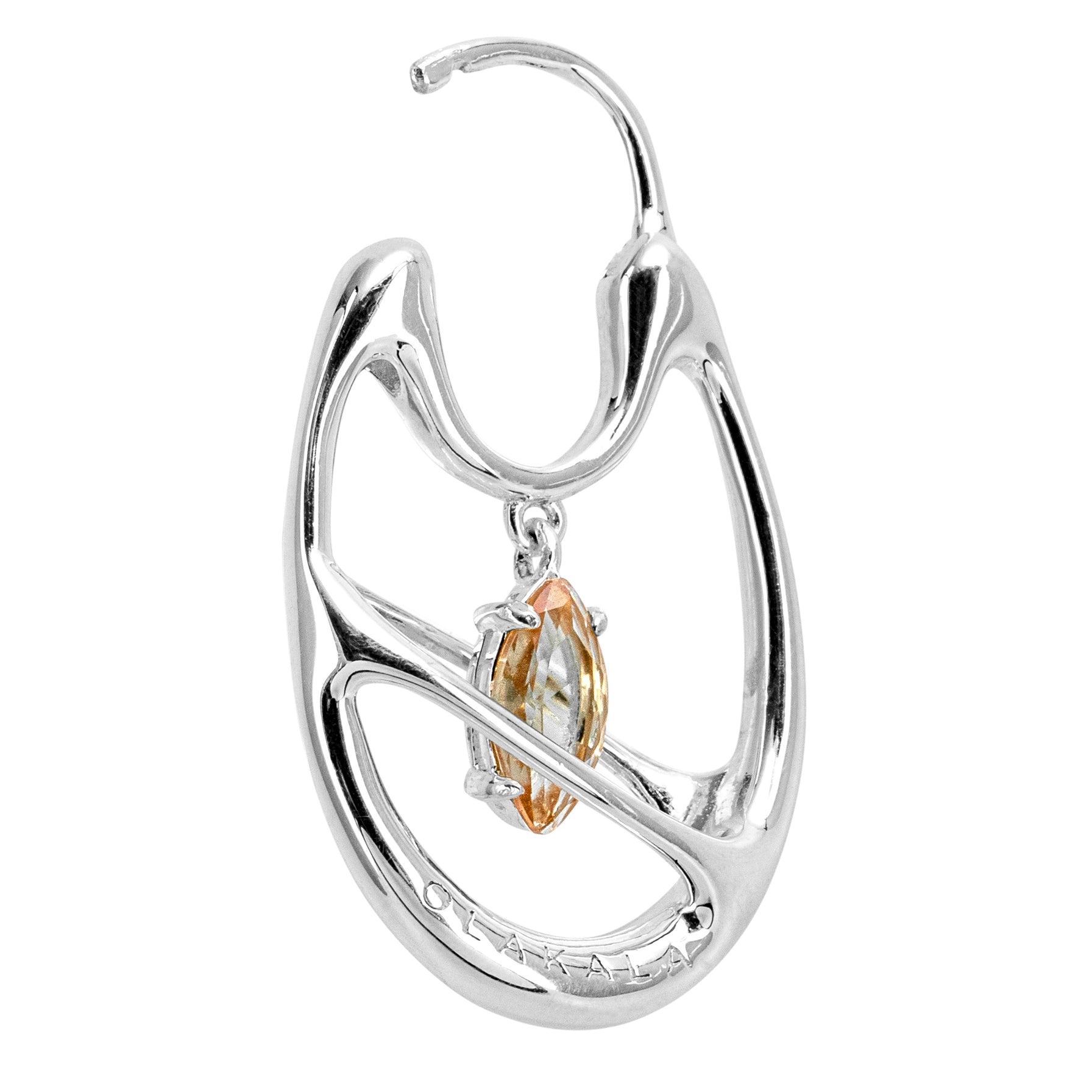 Core Protector Earring Silver – OLAKALA